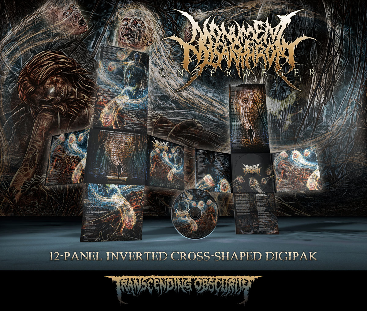 MONUMENT OF MISANTHROPY - Unterweger 12-Panel Inverted Cross-Shaped ...