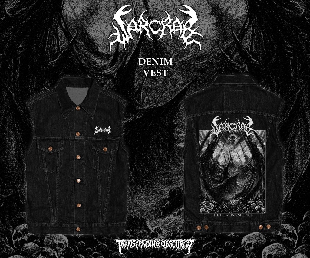WARCRAB - The Howling Silence Album Artwork Denim Vest - TRANSCENDING ...