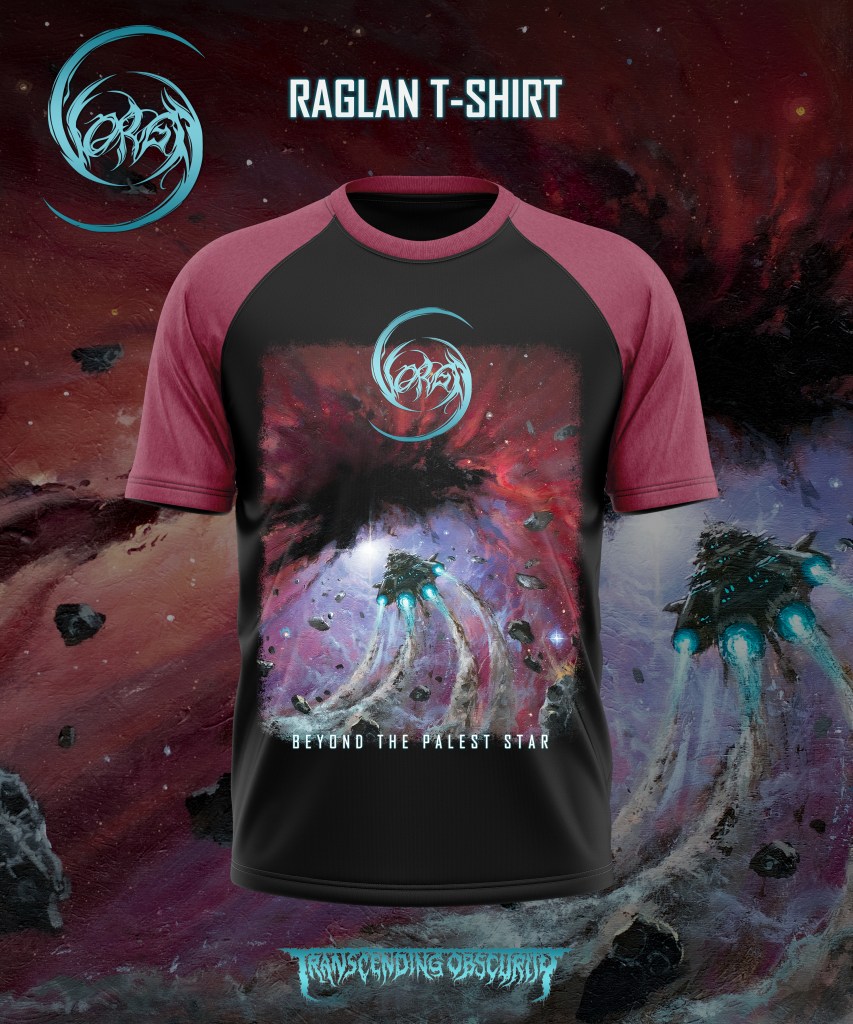 VORGA - Beyond The Palest Star Raglan T-shirt (Limited to 25 nos ...