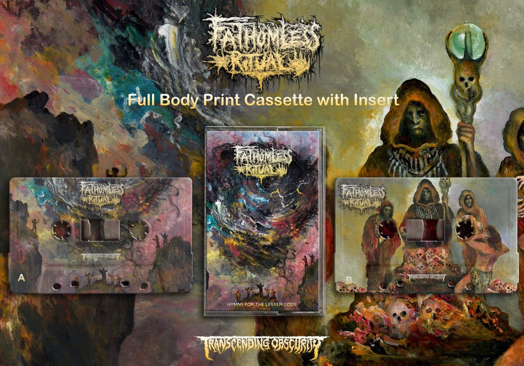 FATHOMLESS RITUAL - Hymns For The Lesser Gods Full Body Print Cassette ...