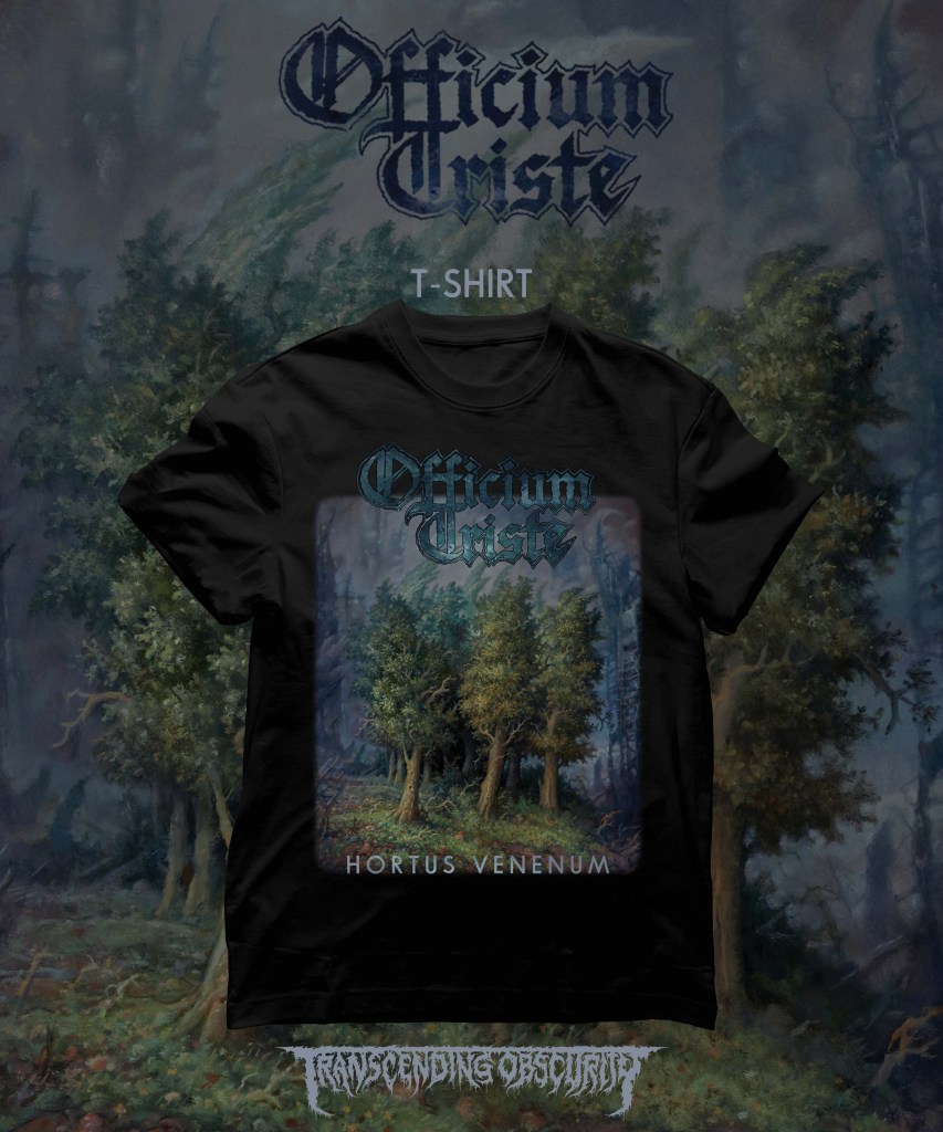 OFFICIUM TRISTE - Hortus Venenum Artwork T-shirt - TRANSCENDING ...