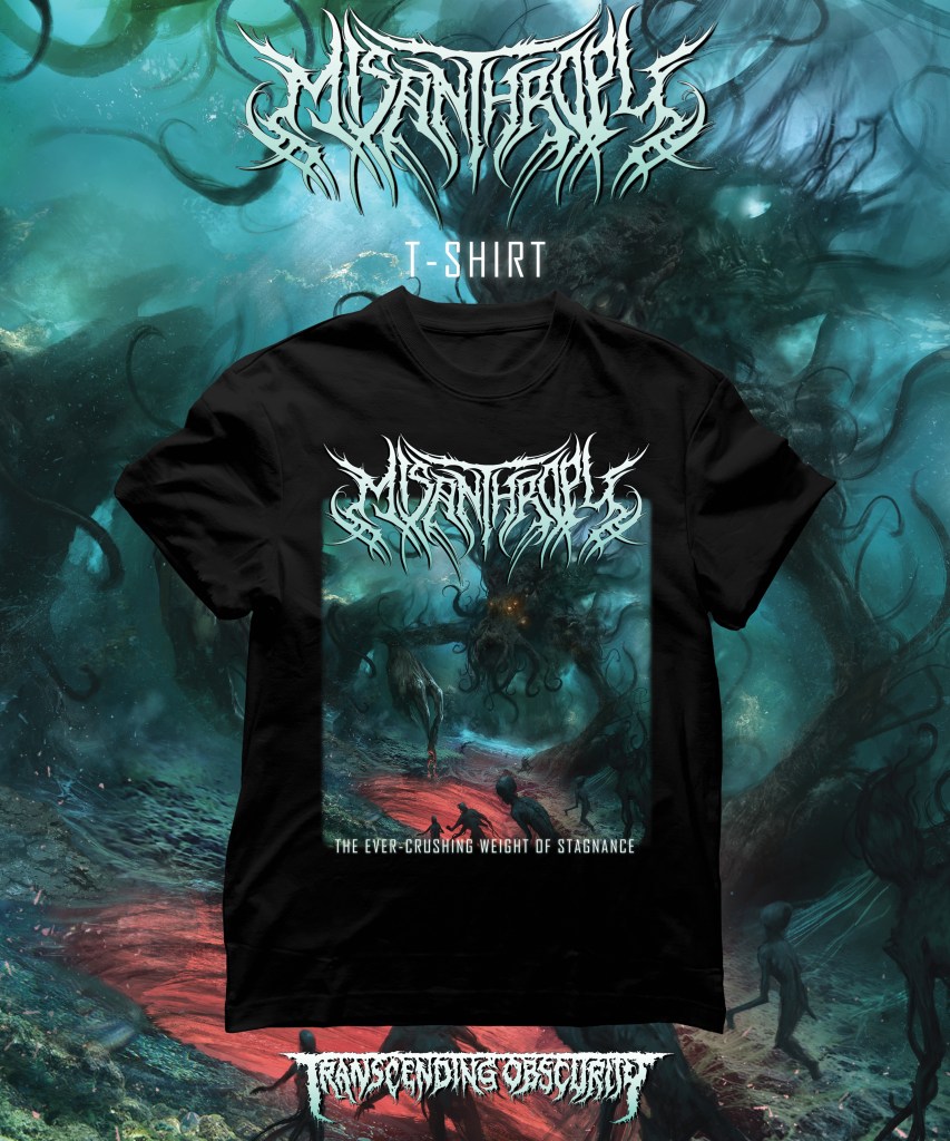 MISANTHROPHY - The Ever - Crushing Weight of Stagnance Artwork T-shirt ...