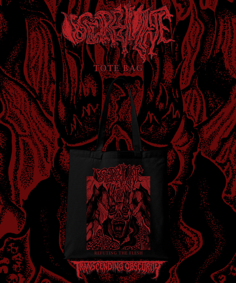 OBSCUREVIOLENCE - Refuting the Flesh Tote Bag - TRANSCENDING OBSCURITY (EU)