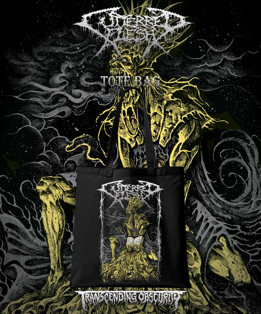 CUTTERRED FLESH - The King In Yellow Tote Bag - TRANSCENDING OBSCURITY (EU)